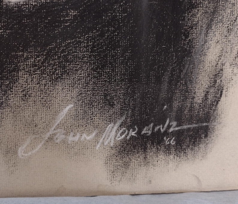 Original 1966 Pencil/pastel Portrait of John Connally Former Governor ...
