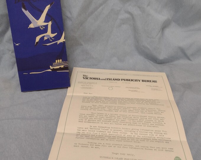 Vintage 1930s/40s Travel Brochures Victoria British Columbia and ...