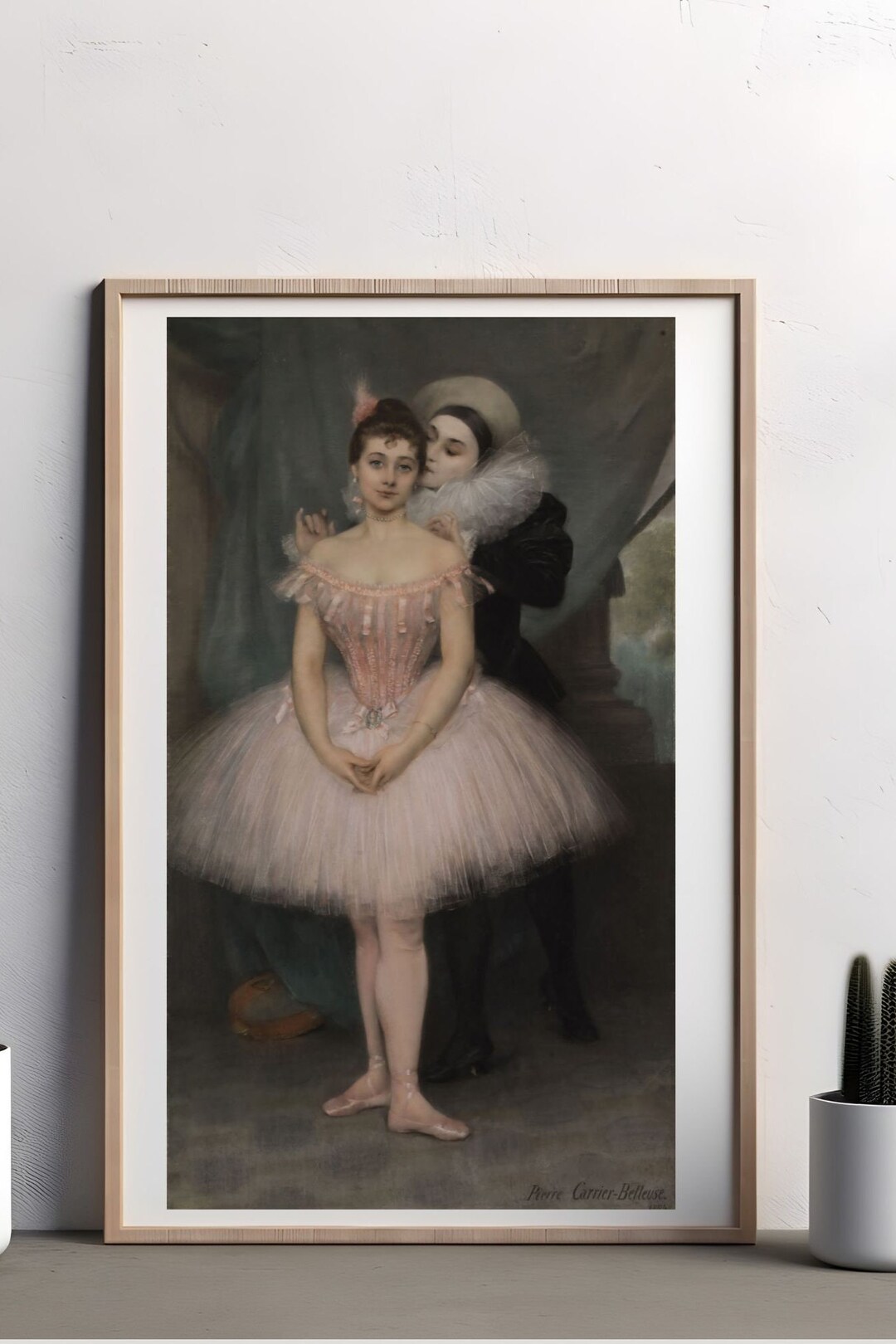 Pierre Carrier-belleuse Tender Confession Digital Poster Home Decor, Wall Print, Artwork ...