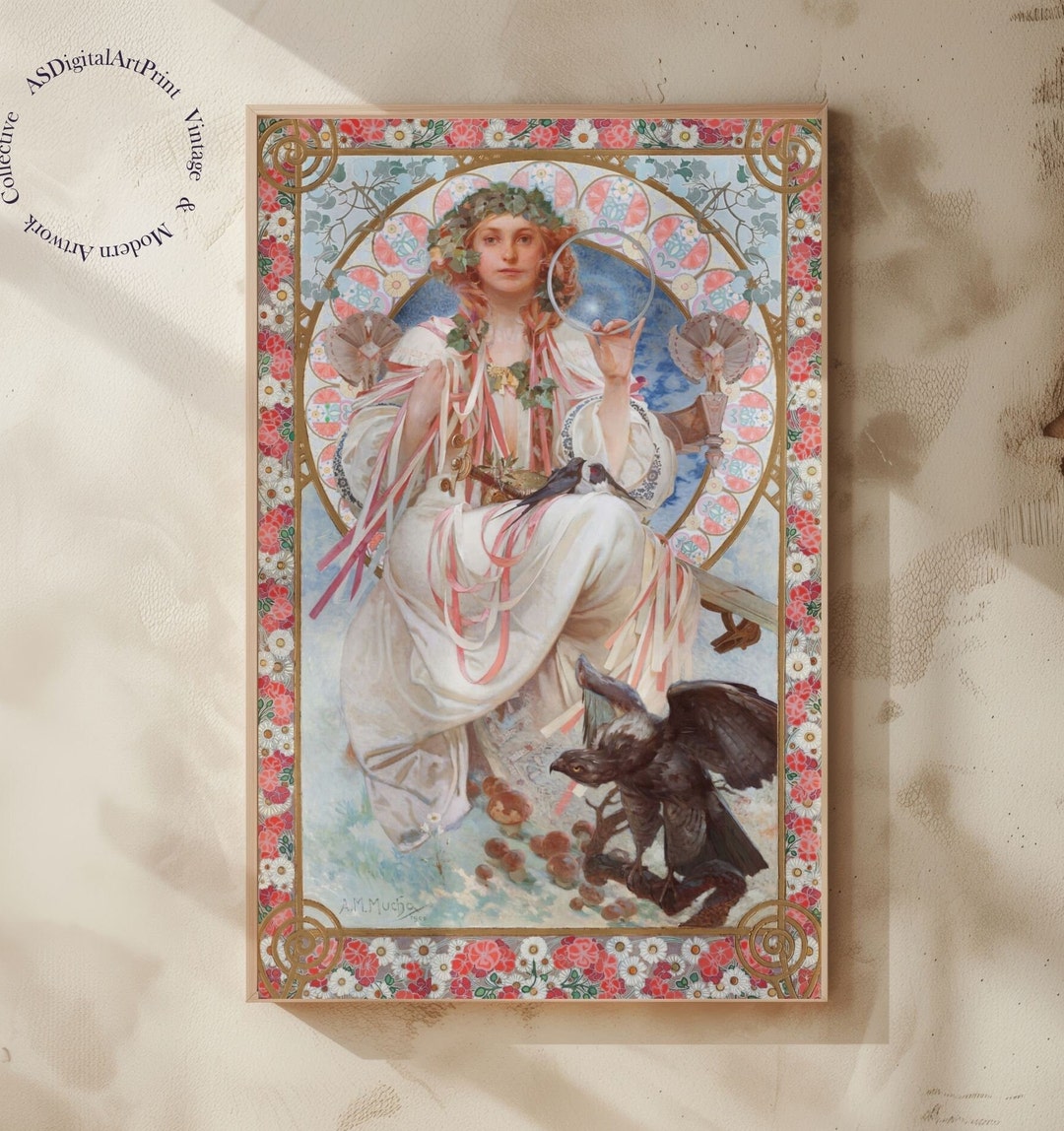 Portrait of Josephine Crane Printable Digital Poster Home Decor, Wall ...