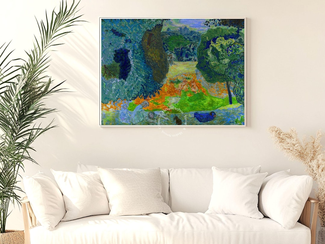 Pierre Bonnard - Summer | Vibrant Landscape Art, Botanical Printable ...