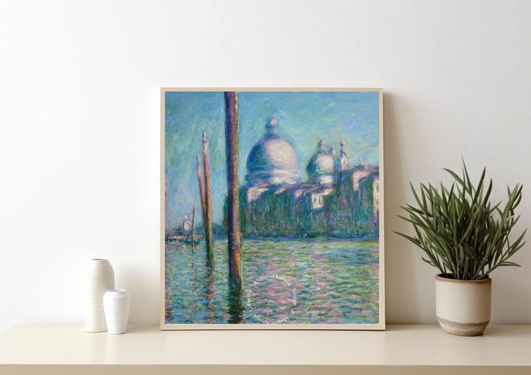 Claude Monet - "grand Canal Venice" - Impressionist Art, Printable ...