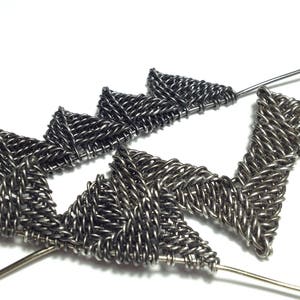 PDF TUTORIAL, 3 Dimensional Triangle Weave Technique, Step by Step ...