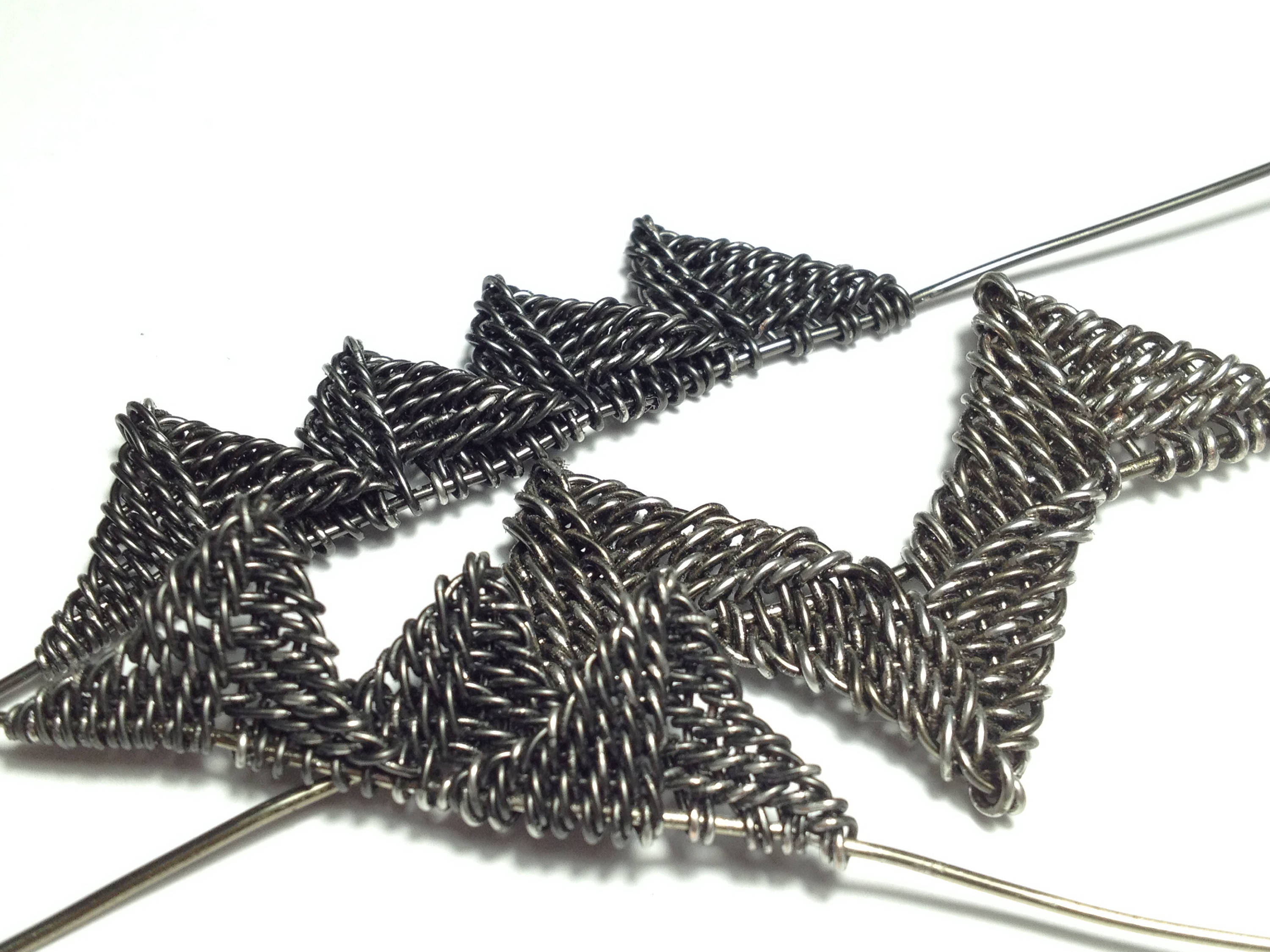 PDF TUTORIAL 3 Dimensional Triangle Weave Technique Step by - Etsy