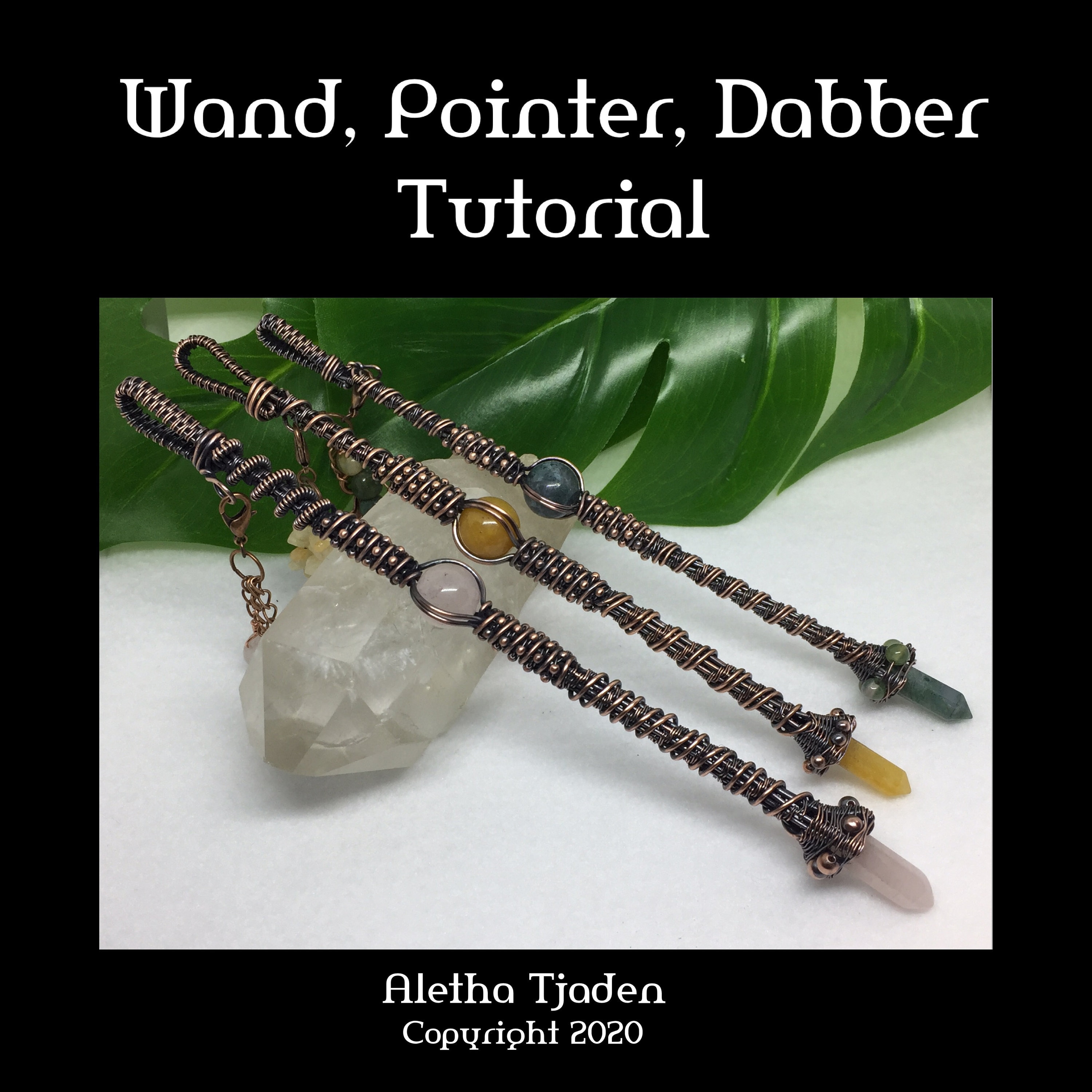 PDF TUTORIAL Wand Pointer Dabber step by step | Etsy