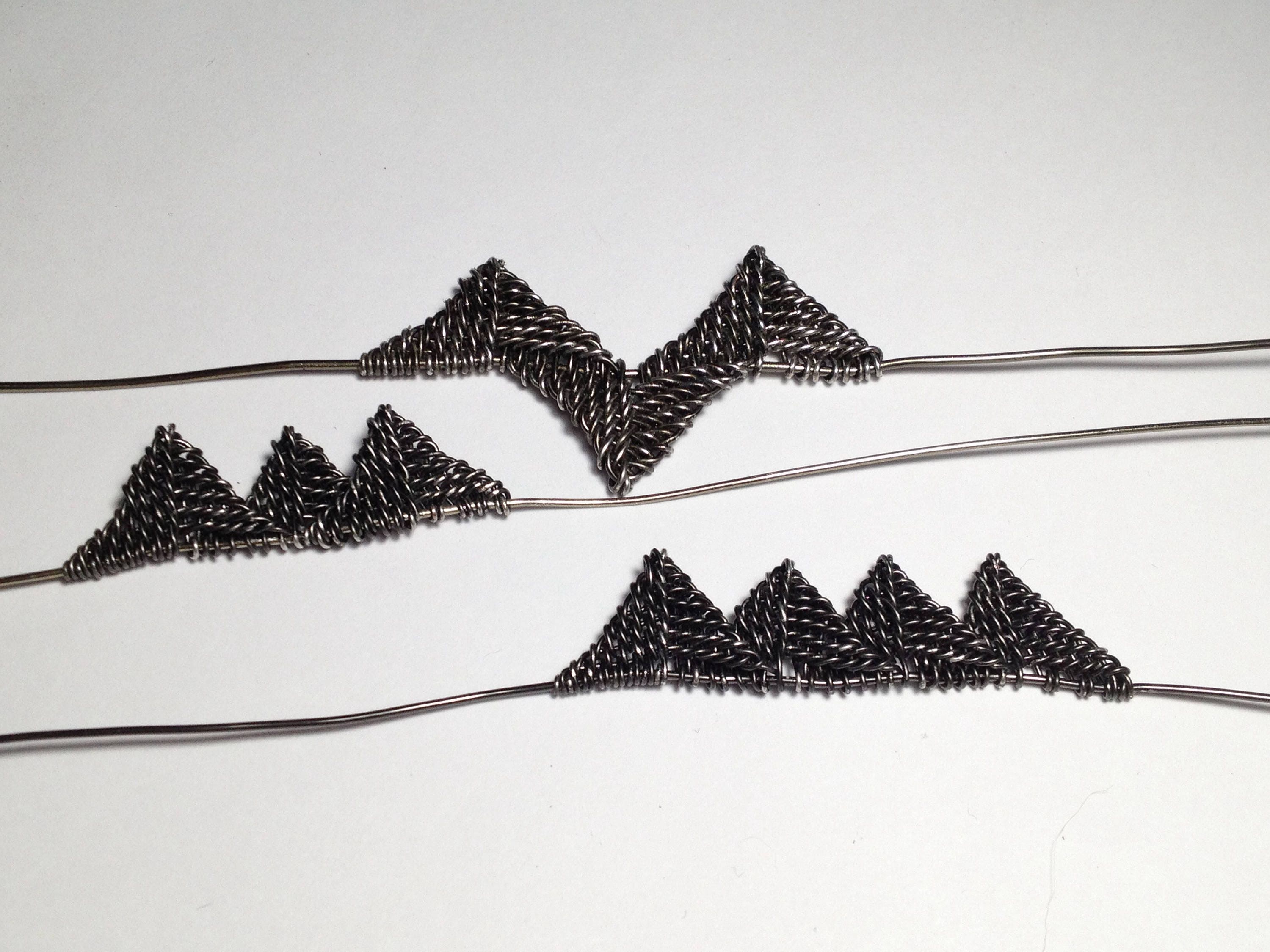 PDF TUTORIAL, 3 Dimensional Triangle Weave Technique, Step by Step ...