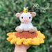 Sunflower and Lotus Cows 2-in-1 Crochet Pattern - Etsy