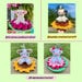 Sunflower and Lotus Cows 2-in-1 Crochet Pattern - Etsy