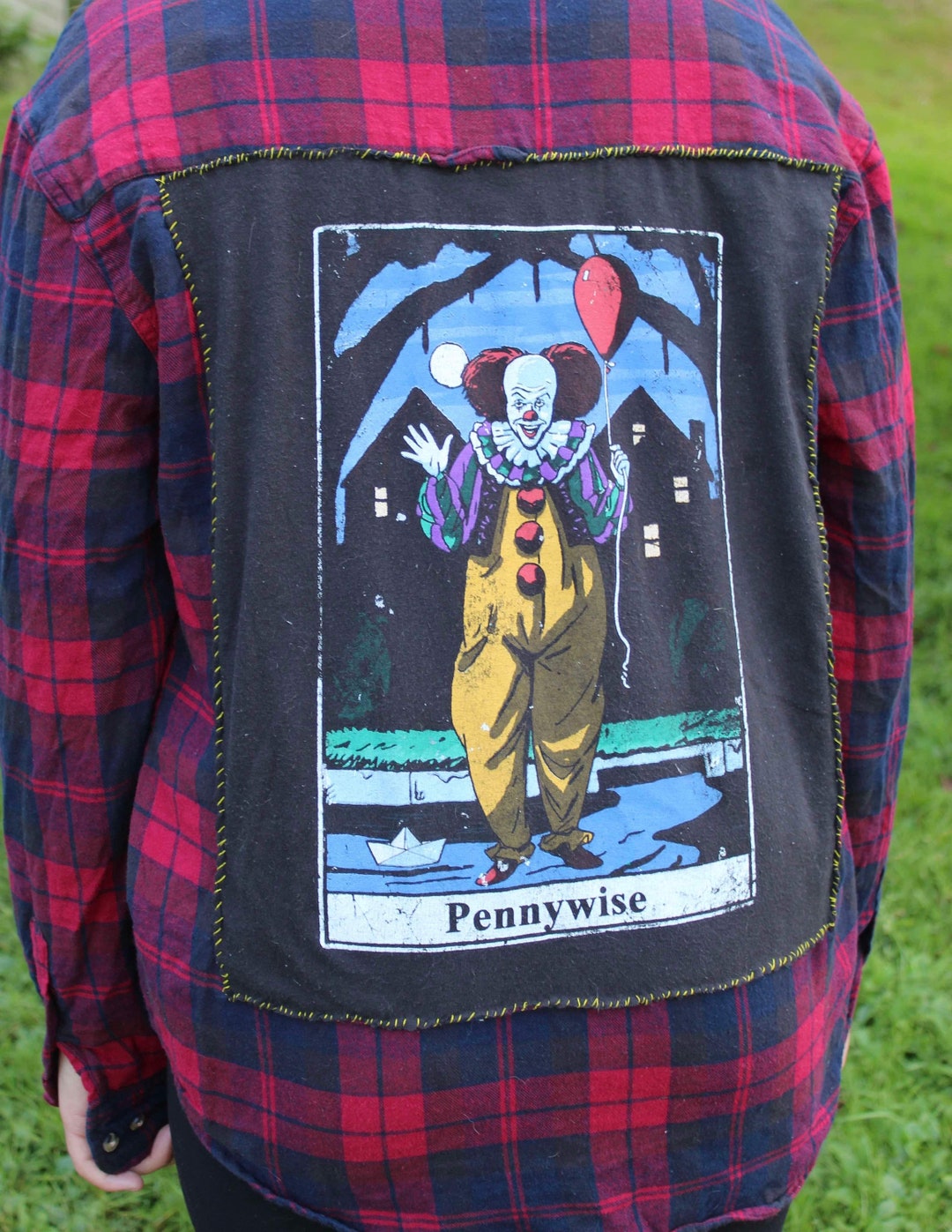 Pennywise Flannel - Etsy