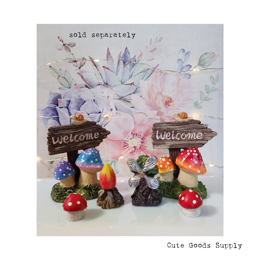 Mushroom Welcome Sign - Etsy