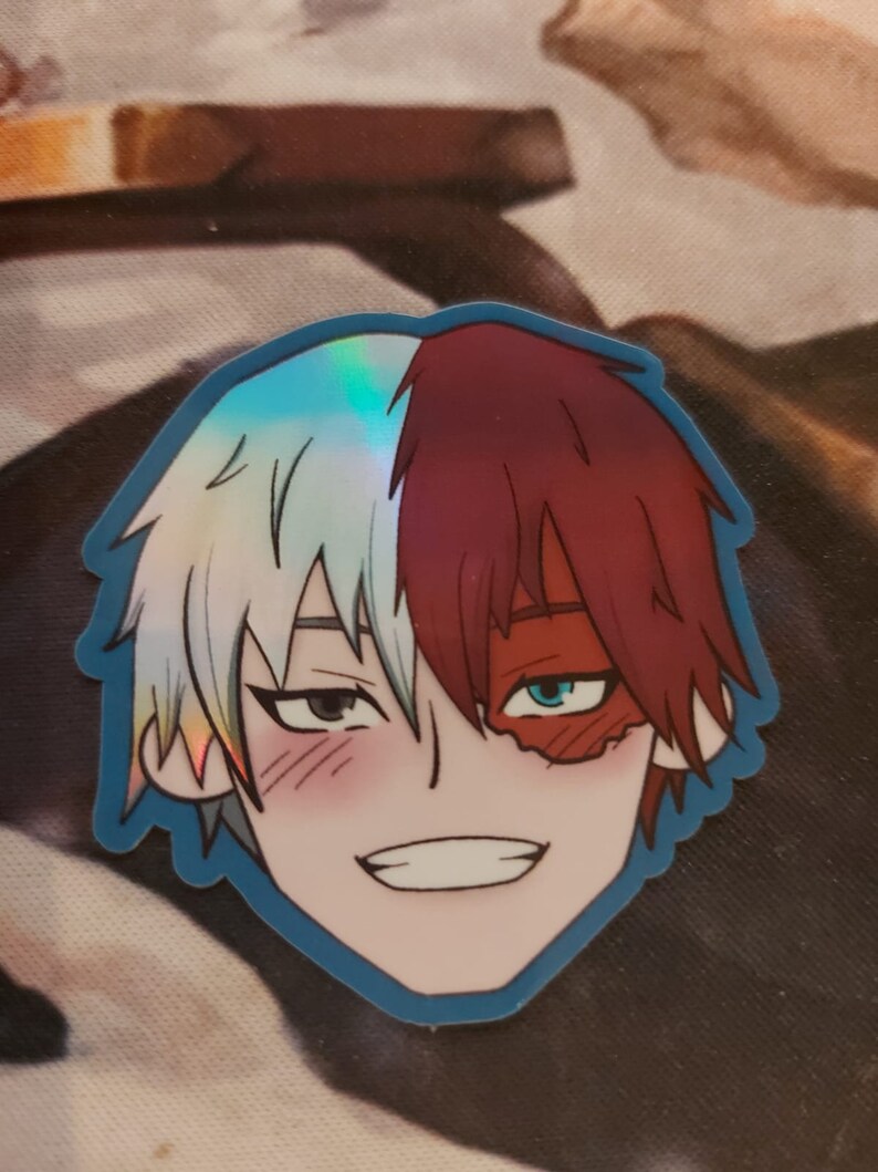 My Hero Academia Sticker, Holographic, Iridescent, Katsuki Bakugo ...