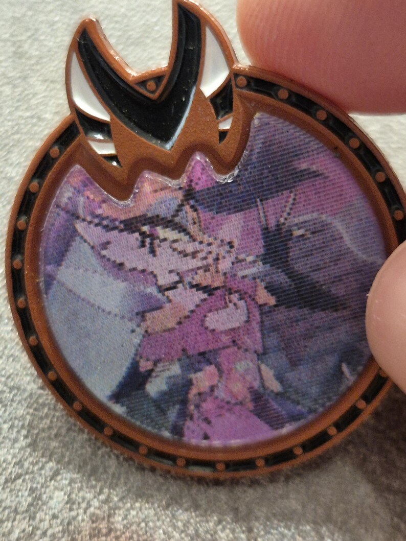 Lenticular Lense Enamel Pin Hazbin Hotel & Helluva Boss Limited Edition ...