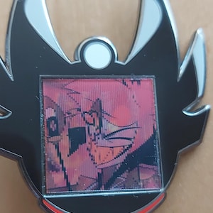 Lenticular Lense Enamel Pin Hazbin Hotel & Helluva Boss Limited Edition ...