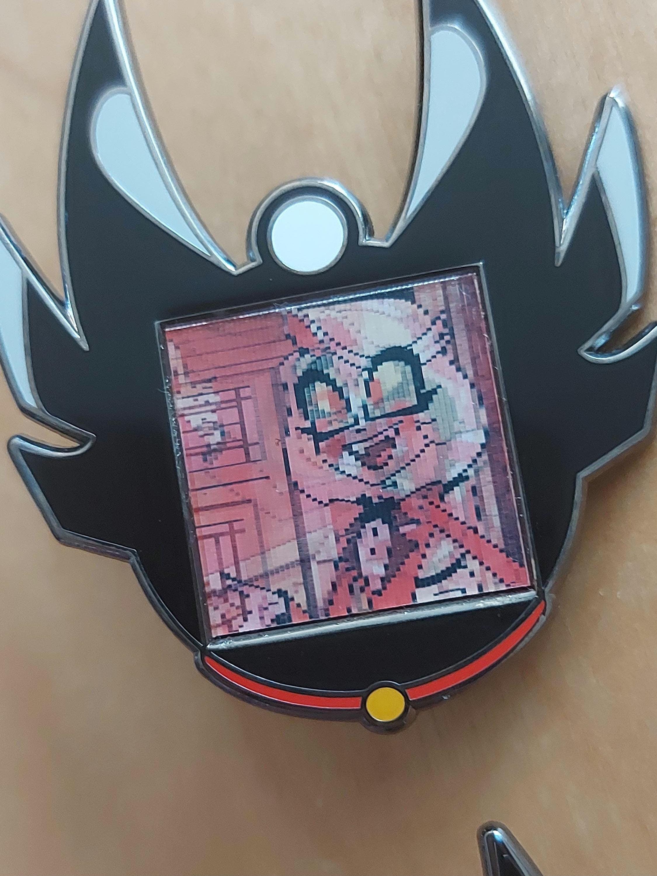 Lenticular Lense Enamel Pin Hazbin Hotel & Helluva Boss - Etsy