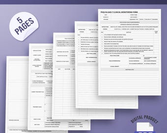 PHQ-9 Patient Health Questionnaire | Depression Screening Form ...