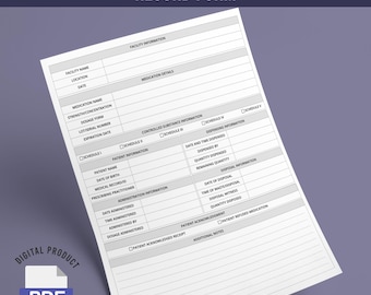 Controlled Substance Count Log – Printable Medication Tracking Form for ...
