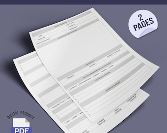 Behavior Intervention Plan | BIP at a Glance | Digital Download ...