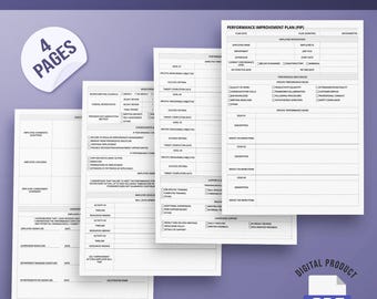 Performance Improvement Plan (PIP) Template - Etsy