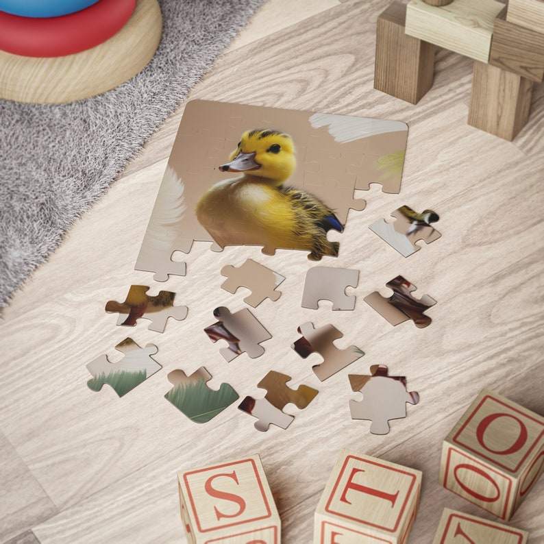 Kids' Puzzle, 30-piece Duck Baby - Etsy
