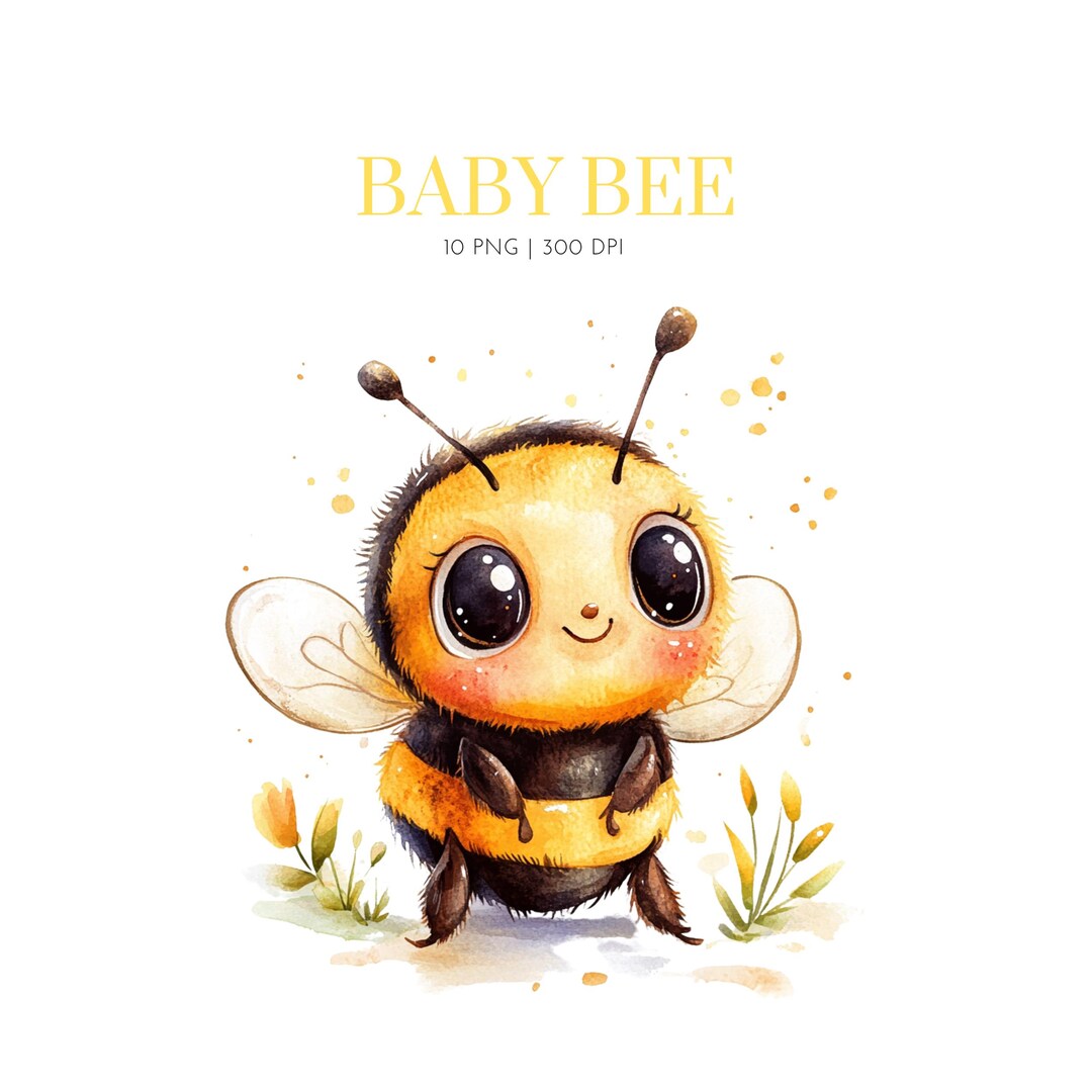 Sweet Baby Bees Clipart , Cute Bees Clipart , Cute Bees Png, Bees ...
