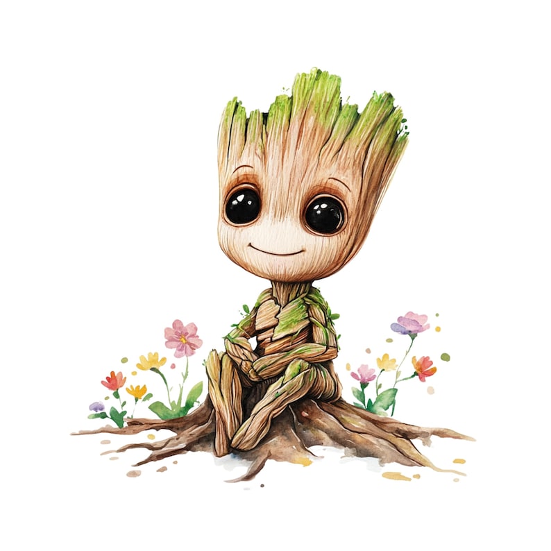 Groot PNG, Groot Clipart, Groot Floral Clipart, Groot Flower, Groot Art ...