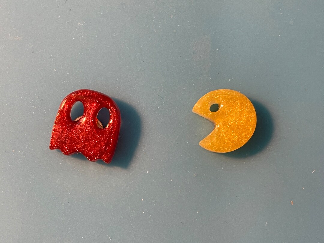Retro PAC Man Charms for Magnetic Glasses. - Etsy