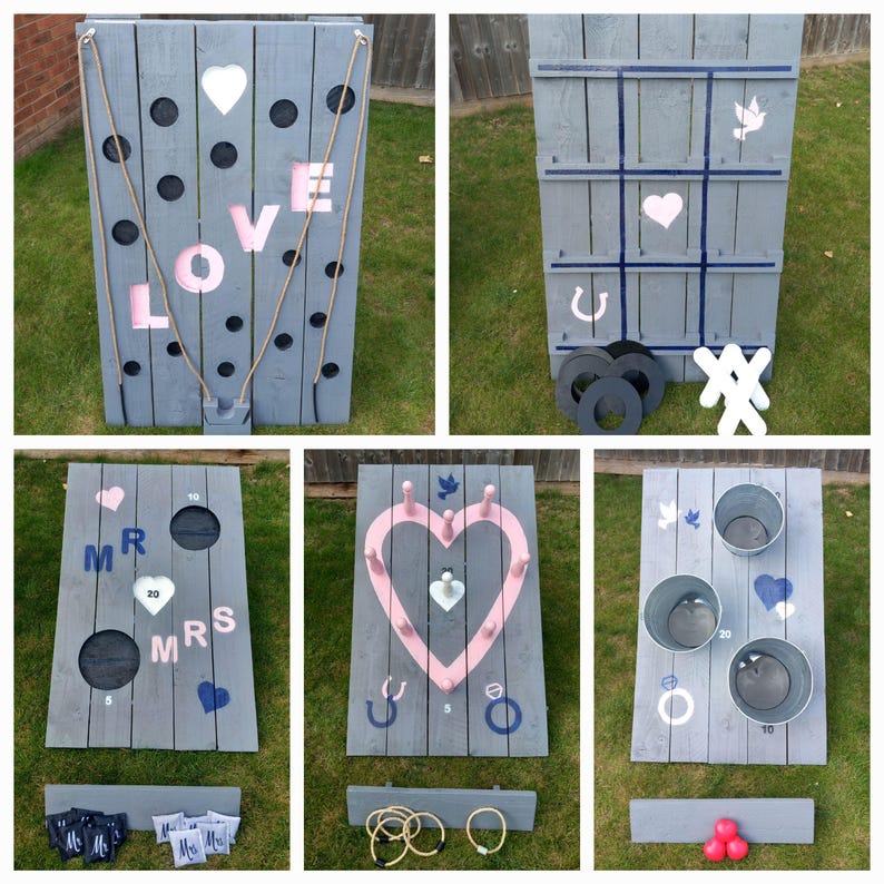 Wedding Garden Games - Etsy UK