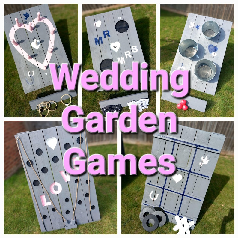 Wedding Garden Games for HIRE - Etsy UK