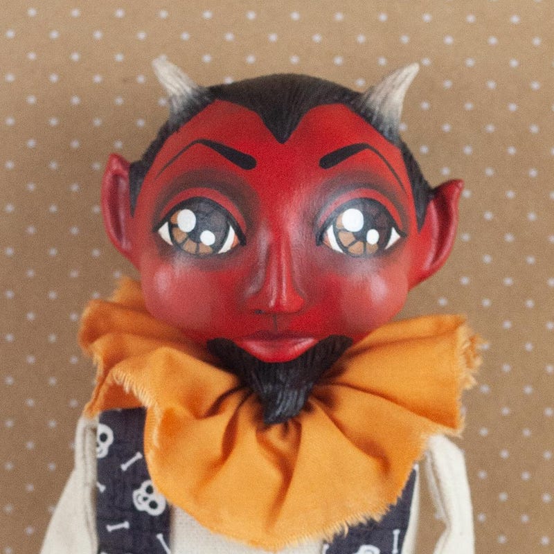 Red Cloth Devil - Etsy