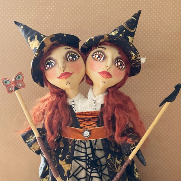 Two Headed Doll - Etsy