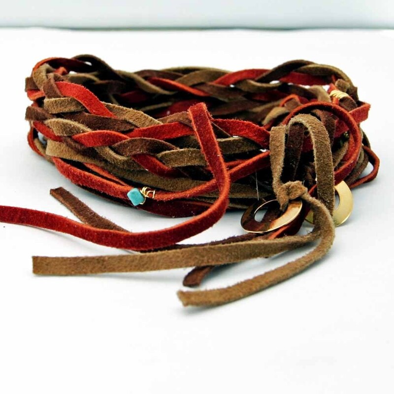 Suede Bracelet - Etsy