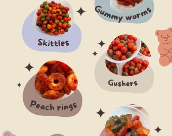 Chamoy Candy-skittles - Etsy