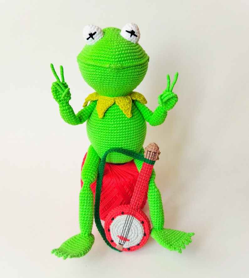 Amigurumi Cute Frog Crochet Pattern PDF in English. an Extraordinary ...