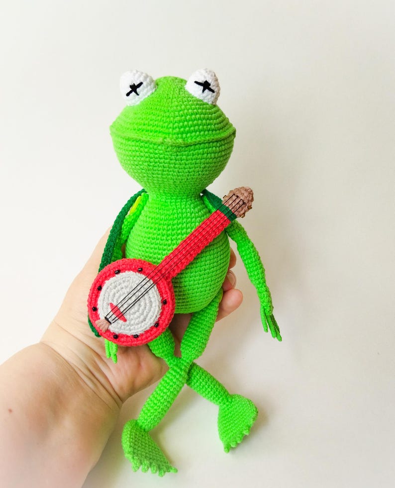 Amigurumi Cute Frog Crochet Pattern PDF in English. an Extraordinary ...