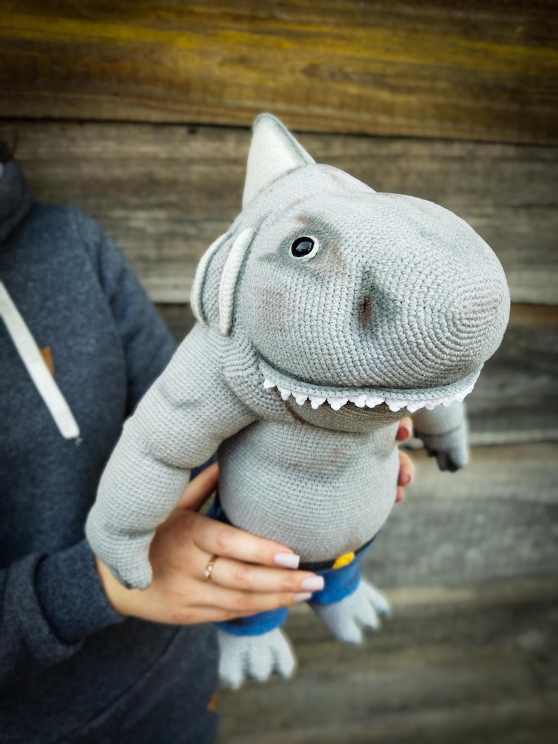 Sharkman Crochet Pattern. Amigurumi Pattern PDF in English. Crochet ...
