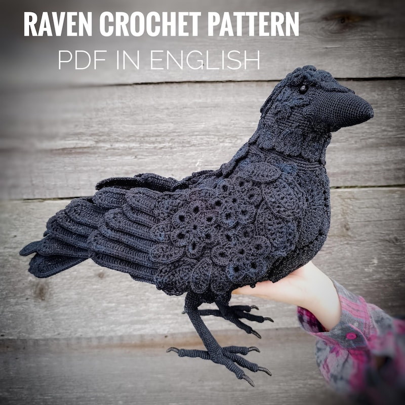 Raven Crochet - Etsy