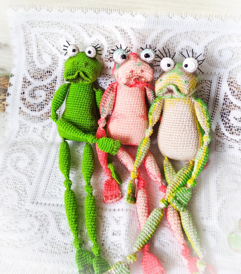 Cute Frog Crochet PATTERN Pdf in English. Animal Frog Amigurumi Pattern ...
