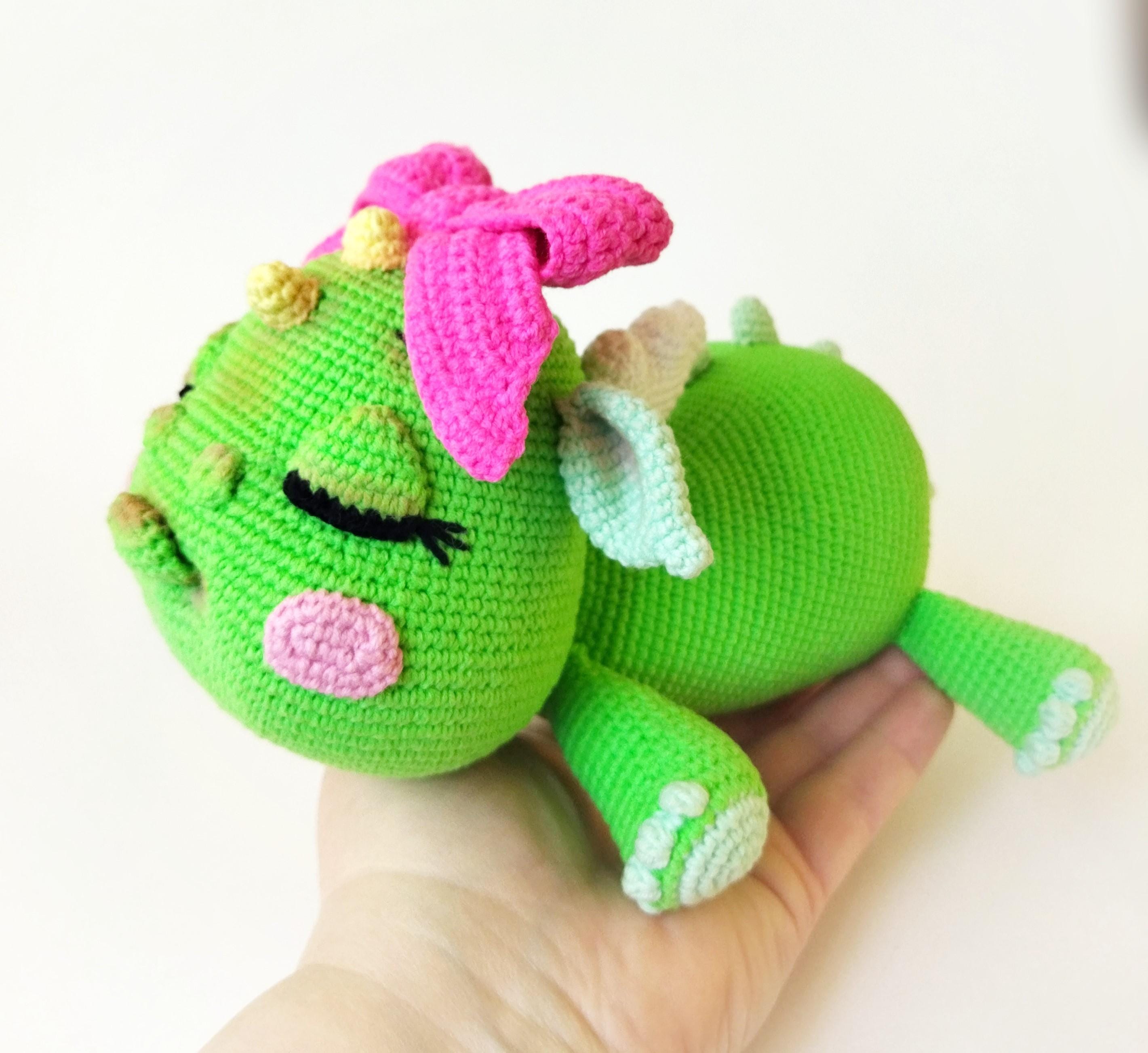 Sleeping Baby Dragon Betty Amigurumi Crochet Pattern Pdf in English ...