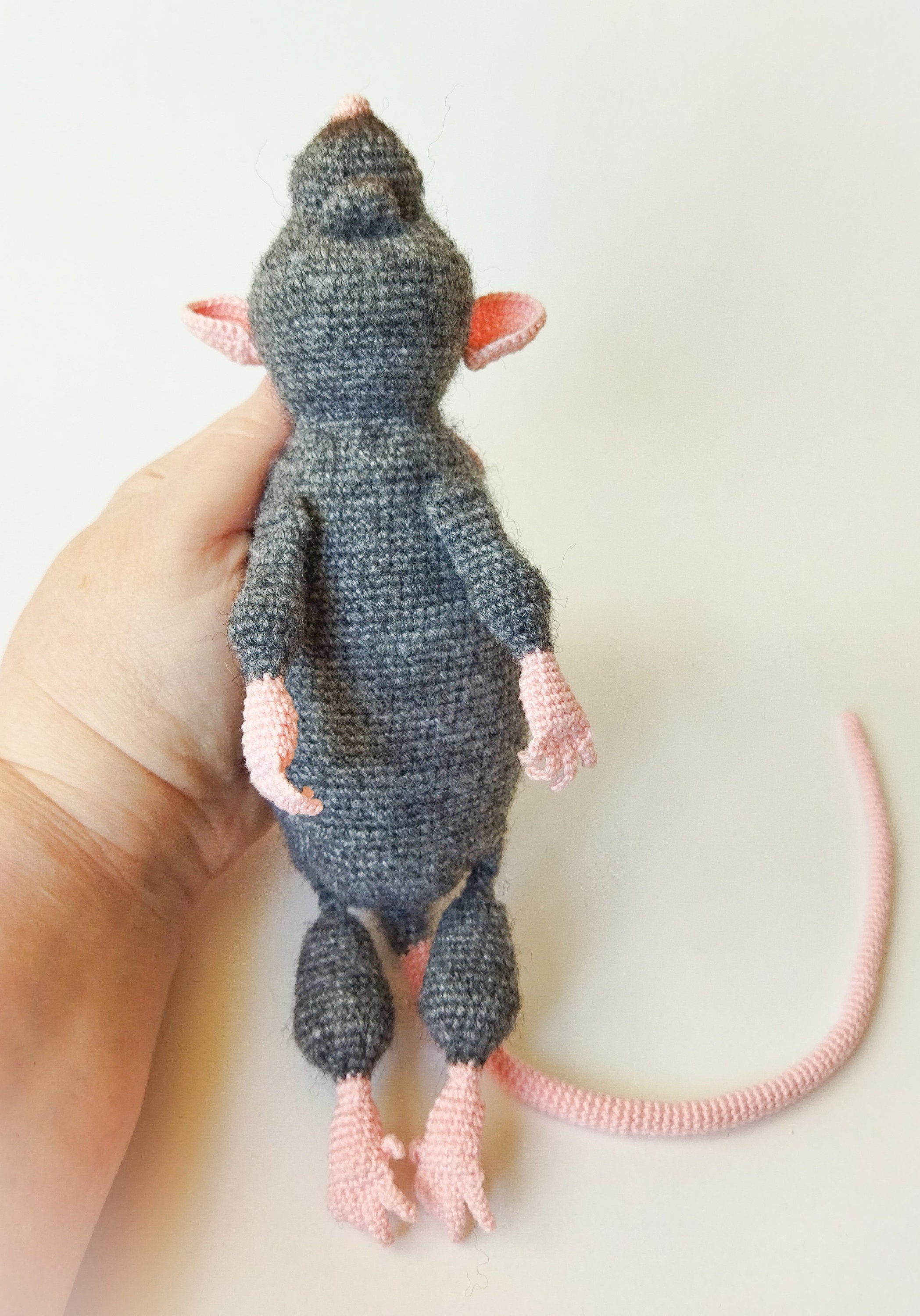 Crochet Rat Pattern: Realistic Amigurumi Toy (PDF in English) - Etsy