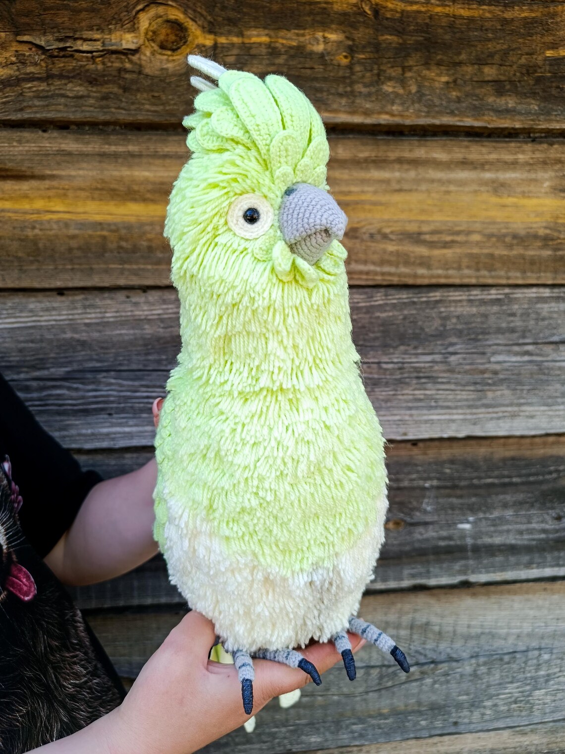 Crested Cockatoo Crochet Pattern: Parrot Amigurumi (PDF in English) - Etsy