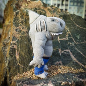 Sharkman Crochet Pattern. Amigurumi Pattern PDF in English. Crochet ...