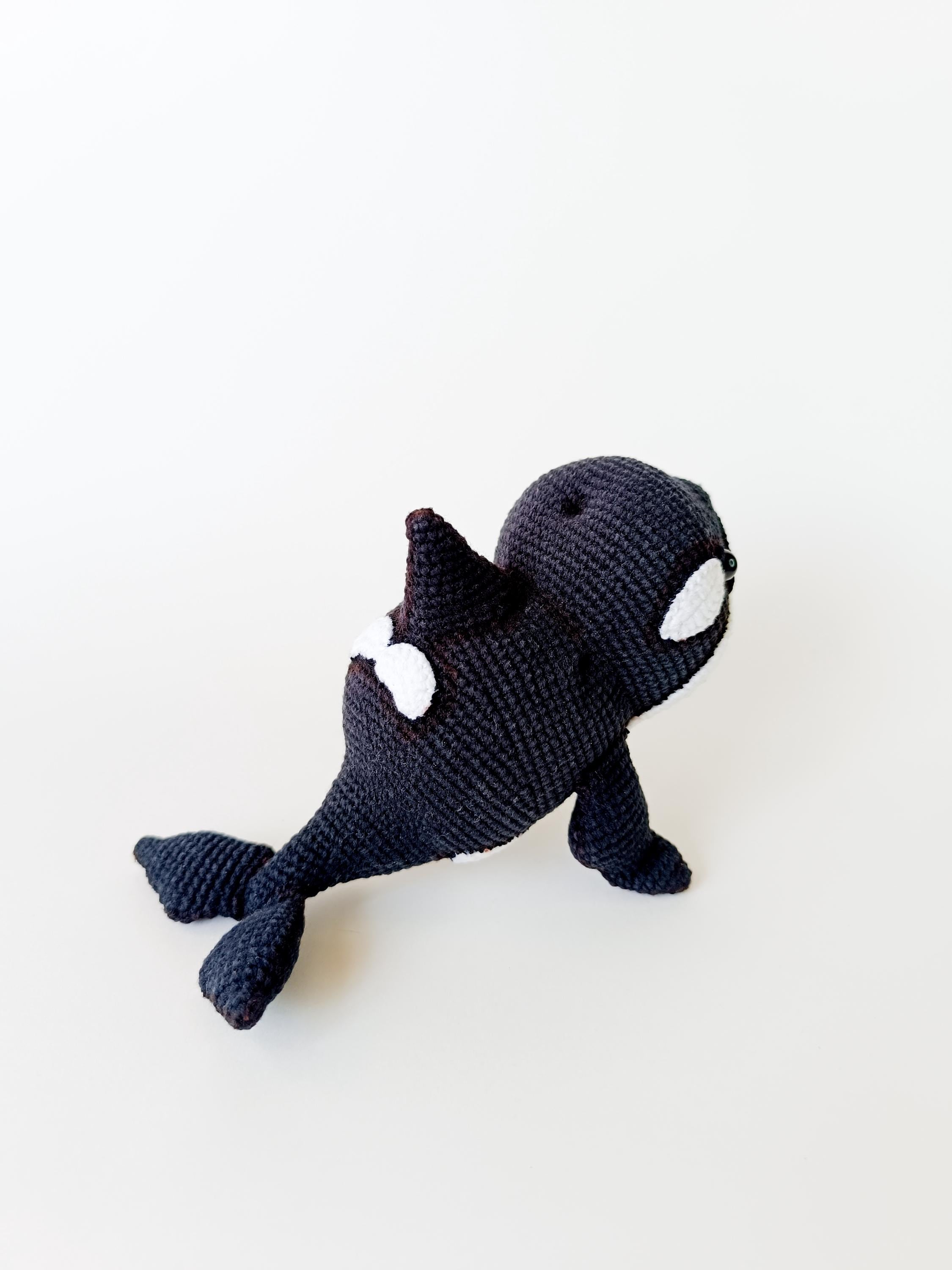 Orca Amigurumi Crochet Pattern PDF in English. Killer Whale Baby ...