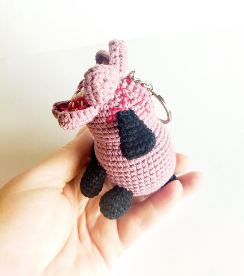 Demodog Amigurumi Crochet Pattern Pdf in English. Evil Flower Head Dog ...