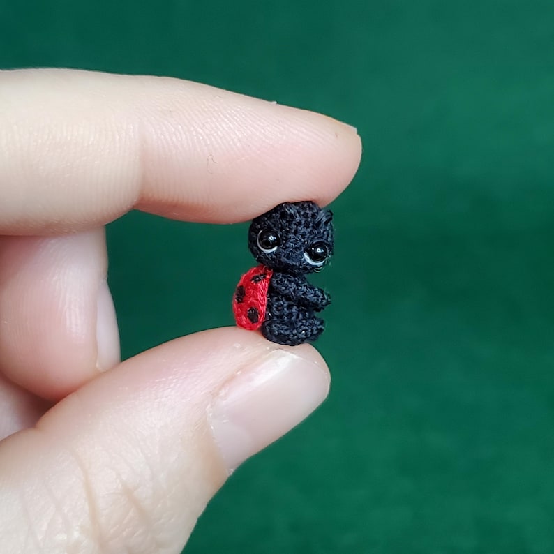 Miniature Crochet Ladybug PATTERN PDF. Step by Step Guide in ENGLISH ...