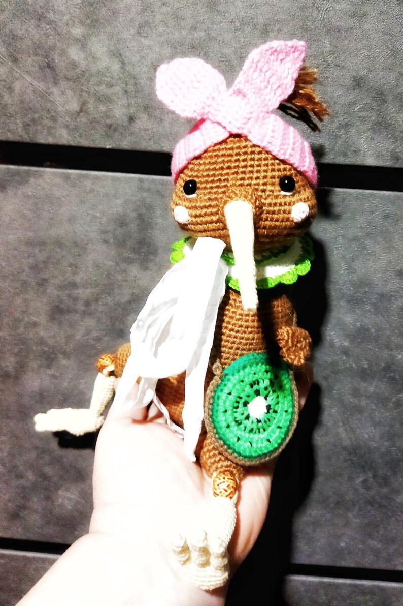 New Zealand Kiwi Bird, Crochet Pattern Pdf in English. Kiwi Bird ...