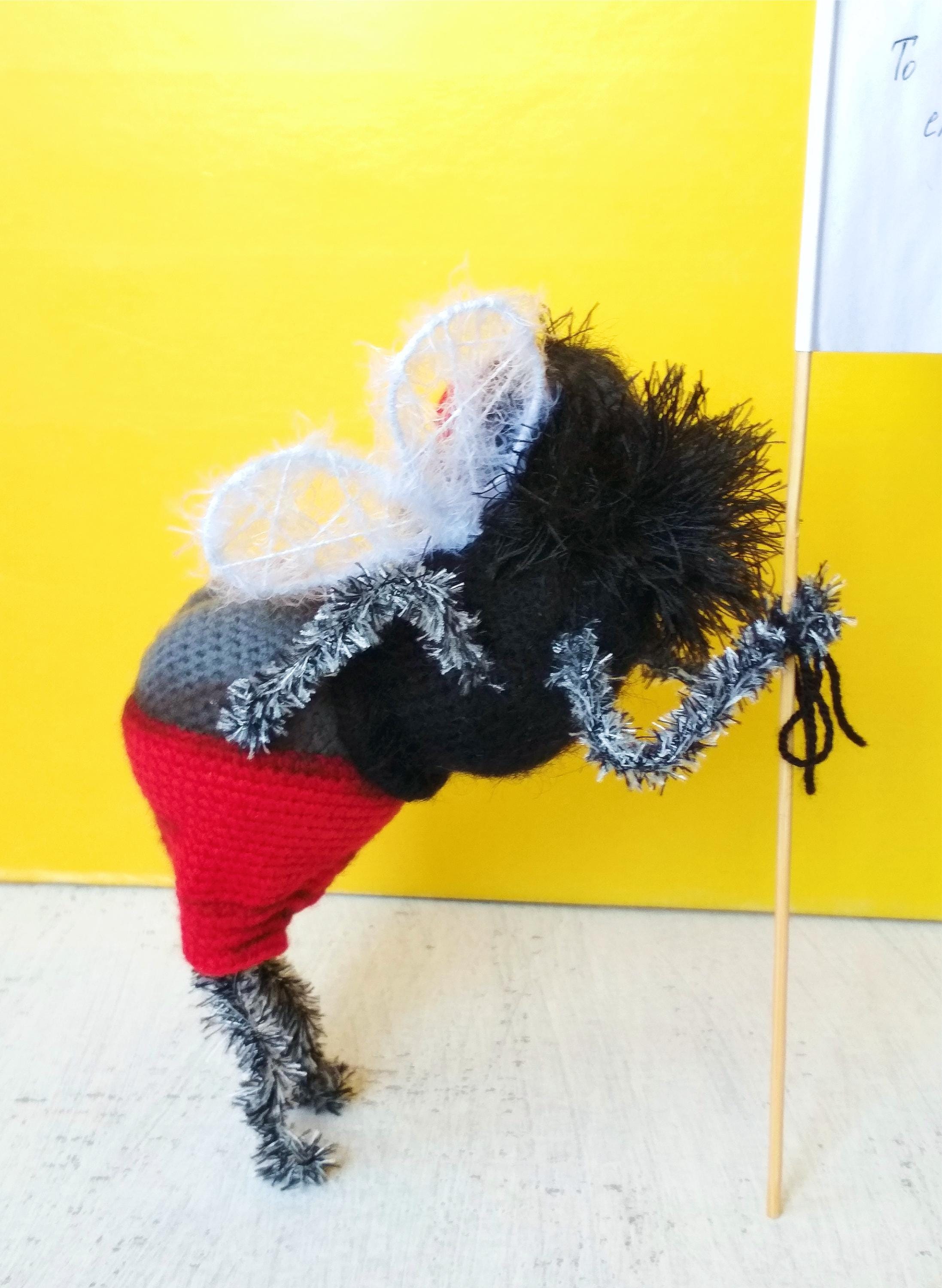 Insect Fly Toy Amigurumi Crochet Pattern Pdf in English. Fly Plush Toy ...