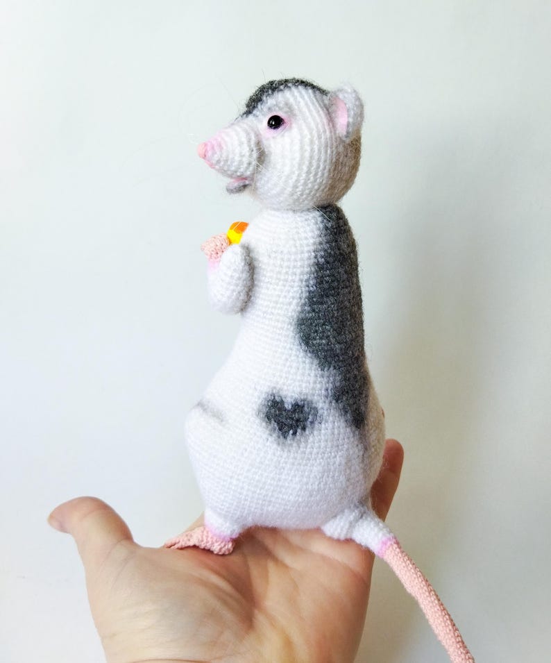 Miss Butler the Rat--crochet Pattern Pdf in English. Cute Amigurumi ...
