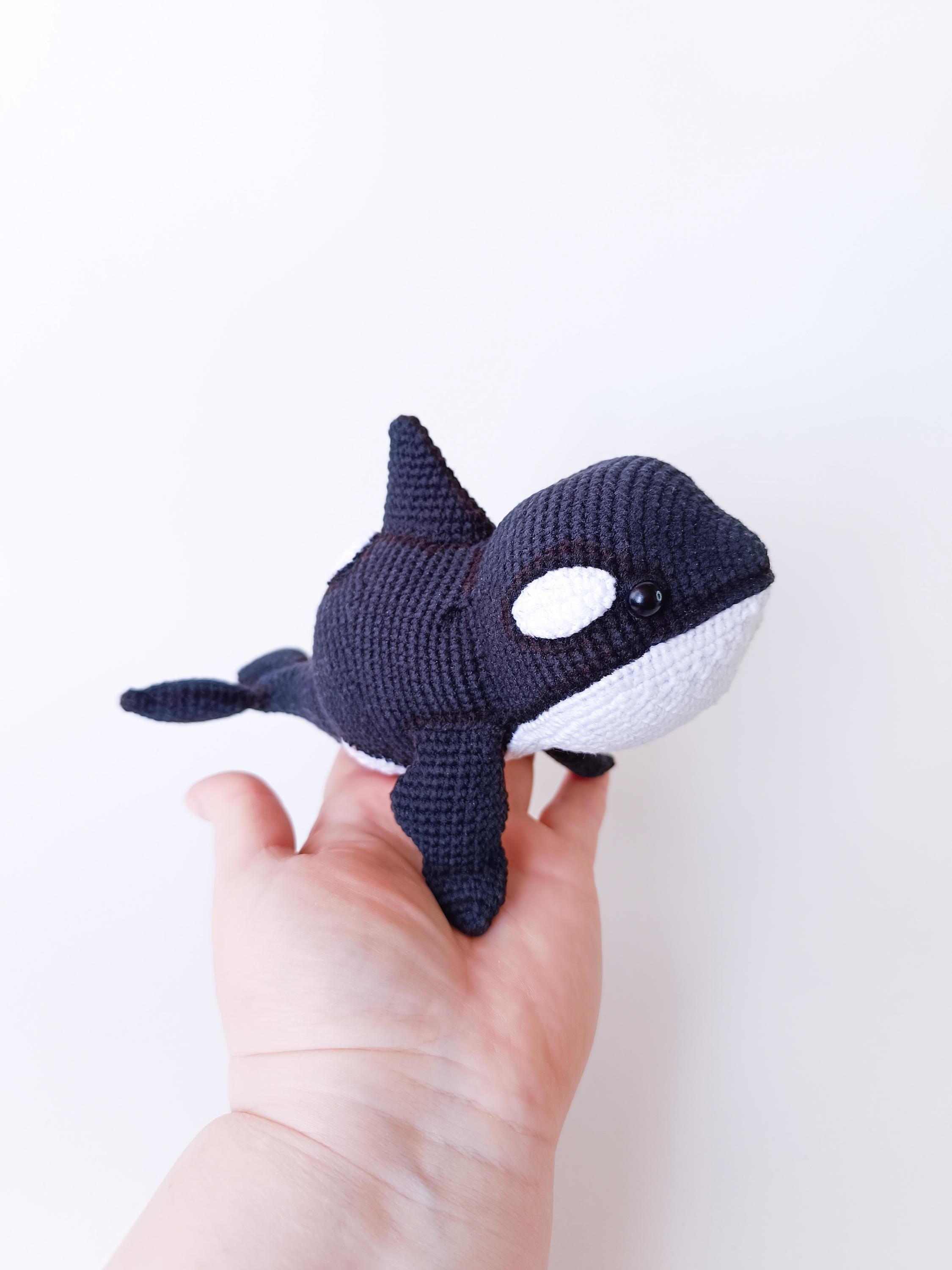 Orca Amigurumi Crochet Pattern PDF in English. Killer Whale Baby ...