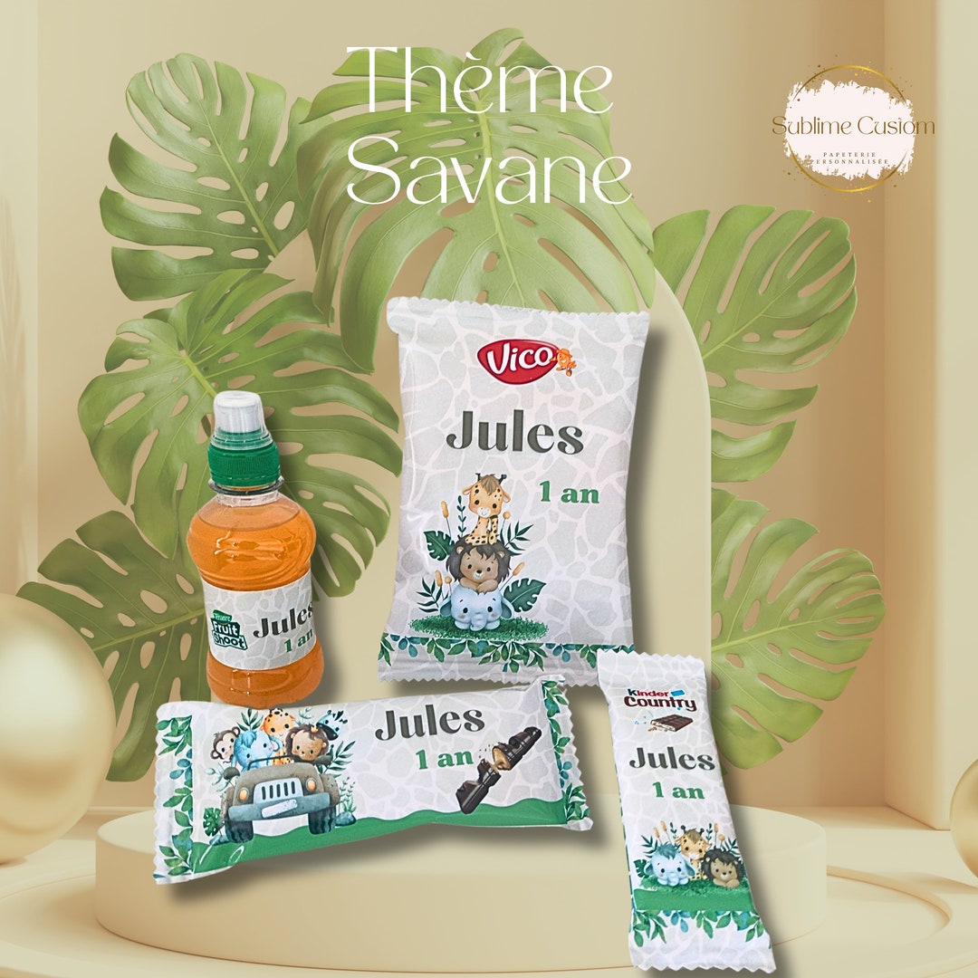 Personalized Decoration Savannah Theme - Etsy