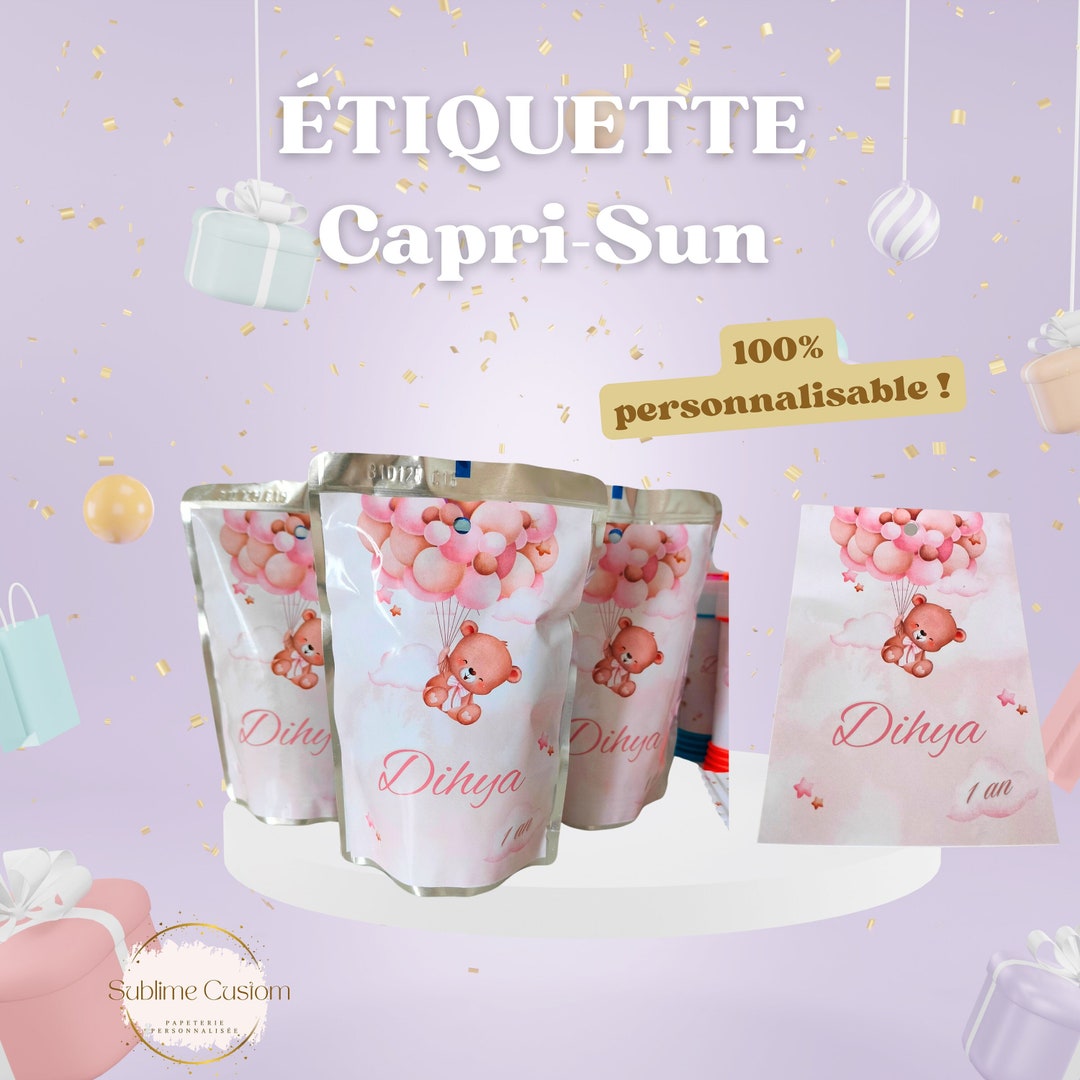 Personalized Capri-sun Label - Etsy